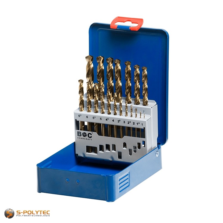 HSS-E Bohrer-Set Ø 1mm - 10mm günstig online | S-Polytec
